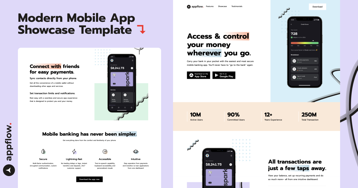 Appflow - Webflow HTML website template
